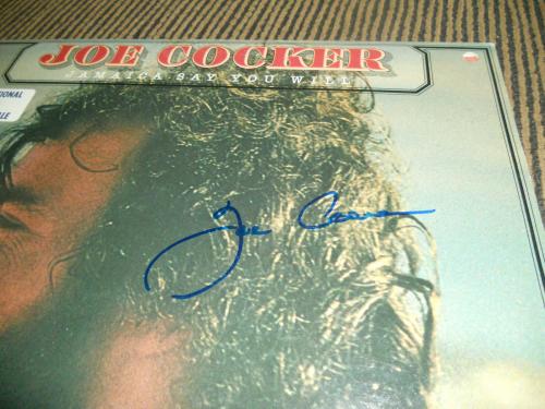 Collectibles Art & Collectibles JOE COCKER Signed Autographed Vintage ...