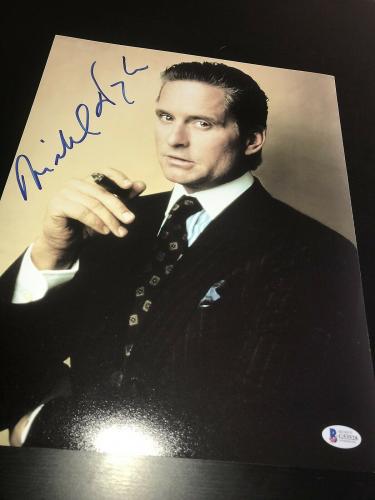 Memorabilia MICHAEL DOUGLAS Signed Original Autographed Photo COA #1 ...