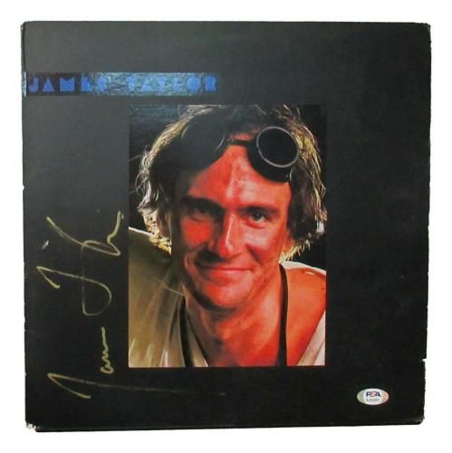 Collectibles James Taylor Signed Autographed Dad Loves His Work Record ...