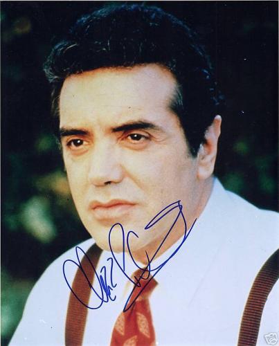 Autographed 8 X 10 Photograph Chazz Palminteri A Bronx Tale Memorabilia ...