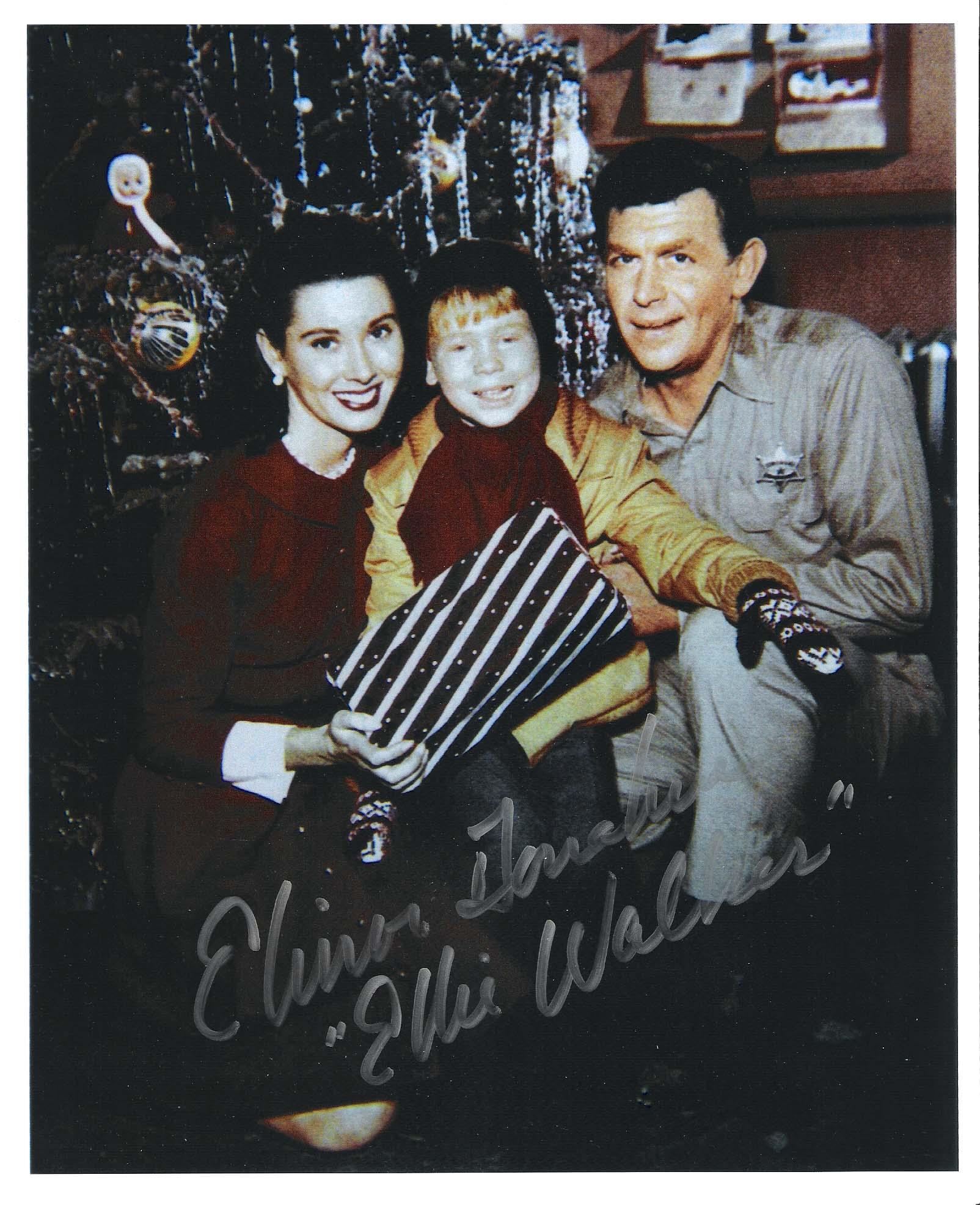 ELINOR DONAHUE "THE ANDY GRIFFITH SHOW" as ELLIE WALKER Signed 8x10 ...