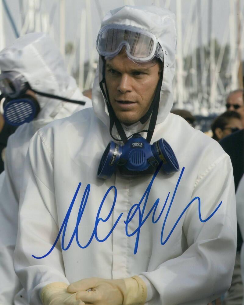 Michael C Hall Signed Autograph 8x10 Photo - Dexter Morgan Star, Rare ...