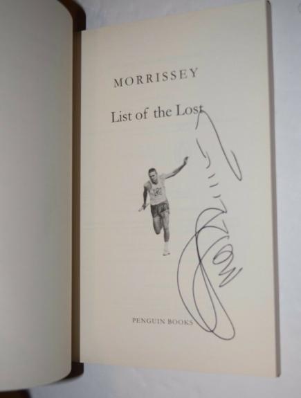 Morrissey two signed albums on Hollywood Memorabilia | Morrissey-solo